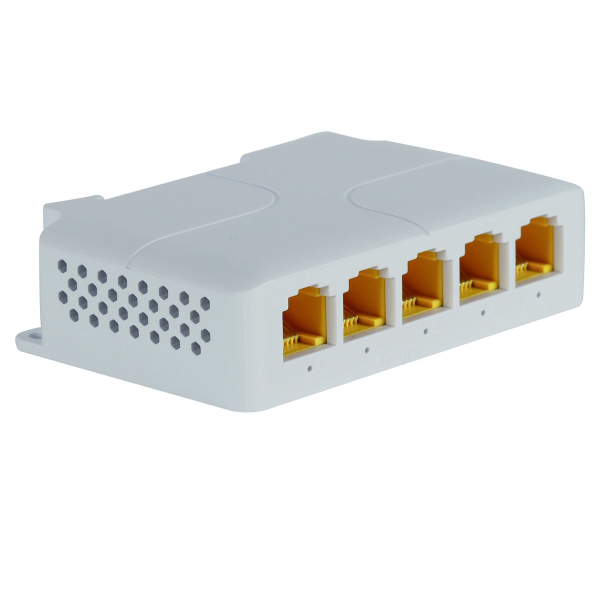 Acegear POE5PORTEXGIG 5-ports Gigabit POE Extender 1 IN 4 OUT 1000MBPS ...