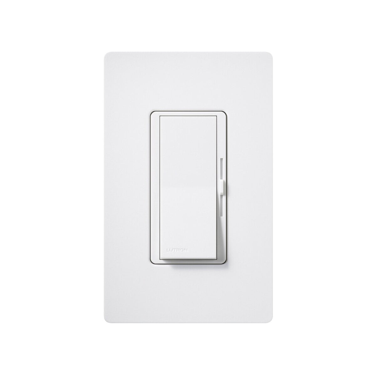 Lutron DVSCFSQ-F-SW Diva Fan Speed Control, 120V / 1.5A Single Pole ...