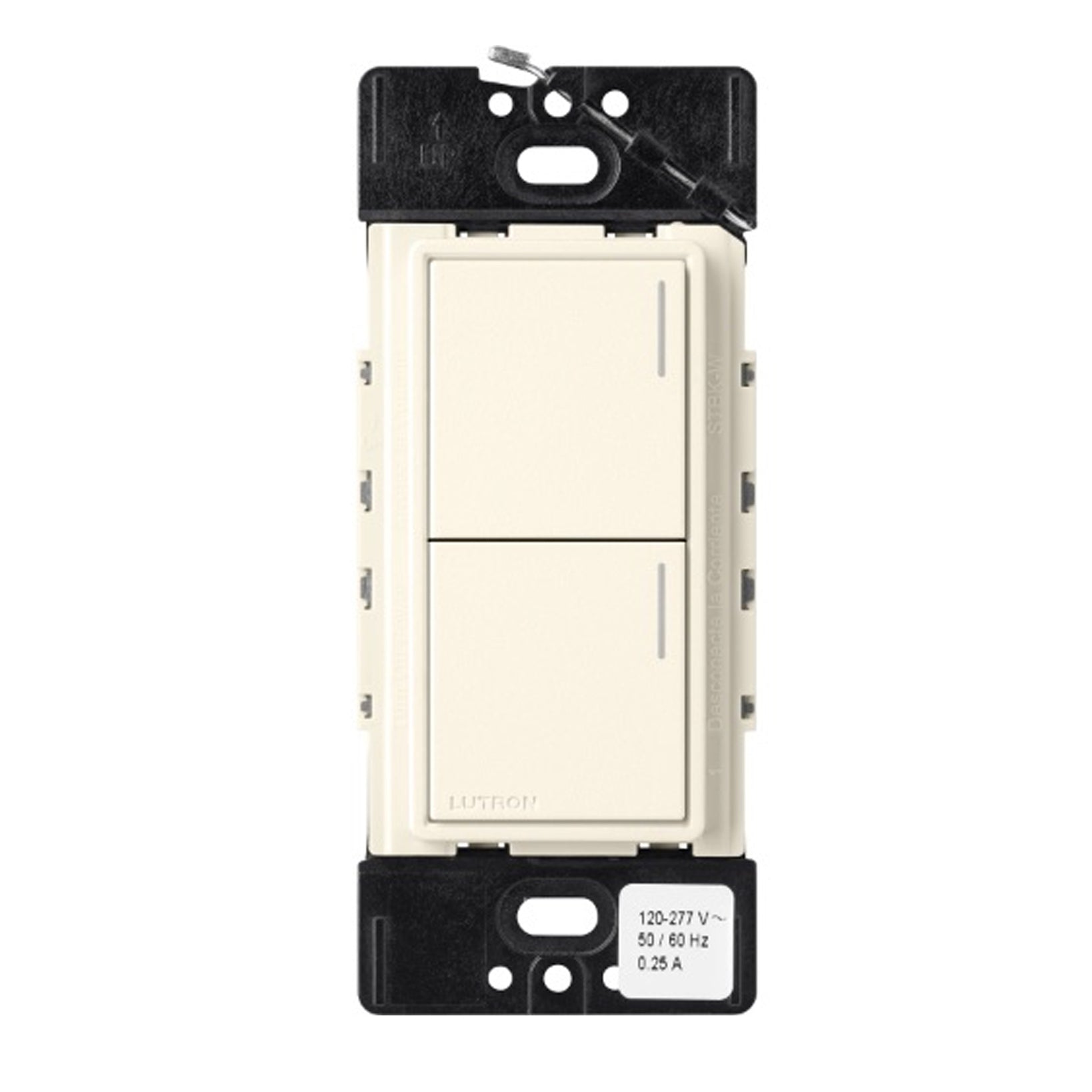 Lutron RadioRA3 RRST-W2B, Sunnata Keypad - 2 Button — Blue Star ...