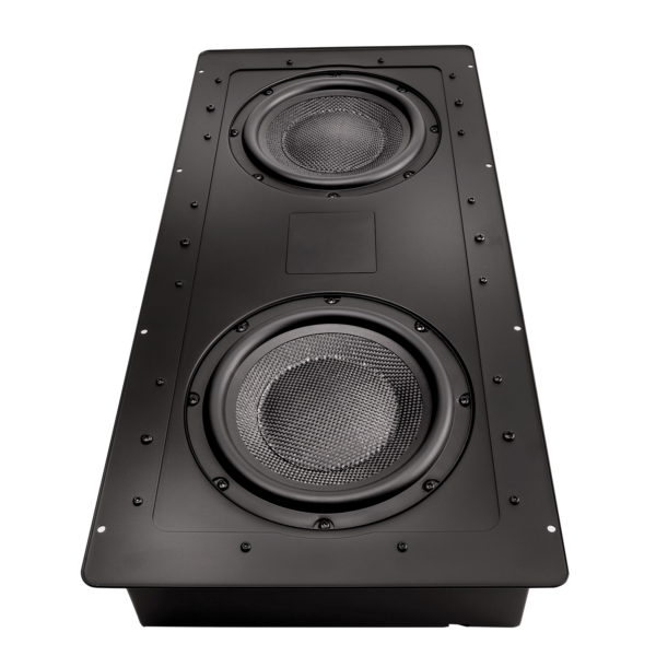 SpeakerCraft SC-HRSIW8-CAB, Dual 8" (200mm) In-Wall Subwoofer, 520W ...