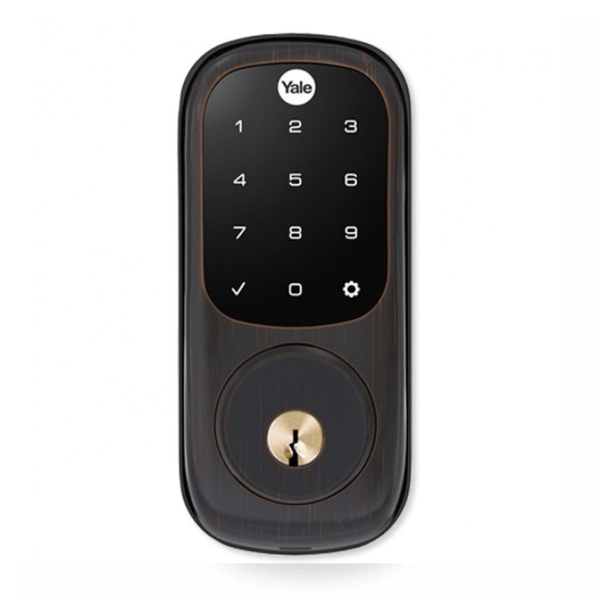 Yale YRD226-ZW2-0BP Touchscreen Z-Wave-DB -Oil Rubbed Bronze (Permanen ...